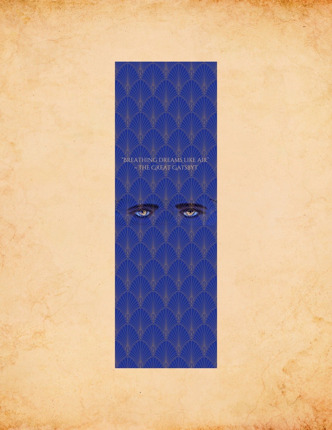 The Great Gatsby Bookmark - Digital Download - Etsy