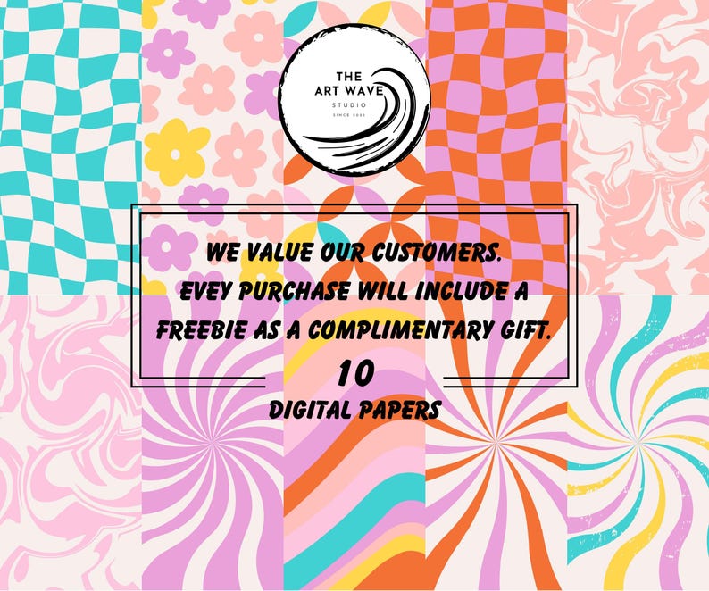 Retro Groovy 60s & 70s Thanksgiving Bundle, 30 PNG Cliparts, Cricut ...