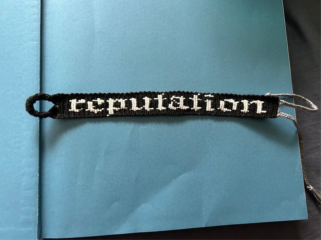 Taylor Swift Reputation Friendship Bracelet - Etsy