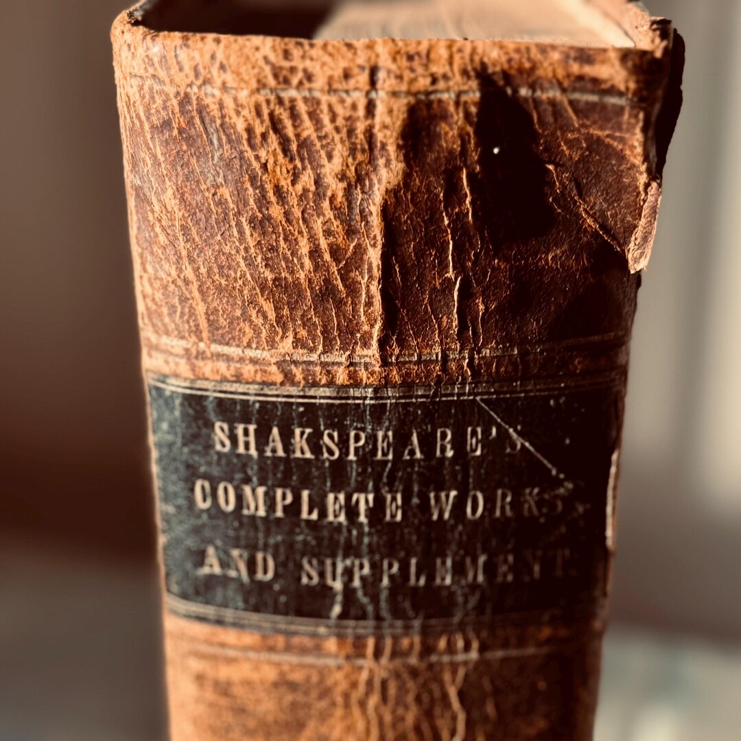 William Shakespeare's Complete Works and Supplement. Handsome. Leather ...