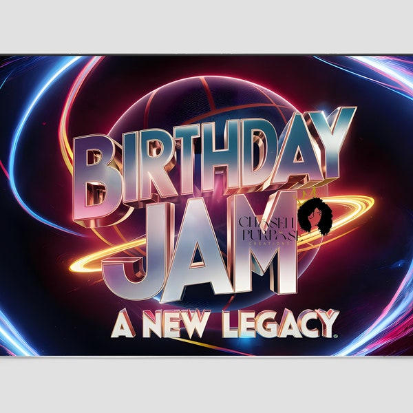 Space Jam Backdrop - Etsy