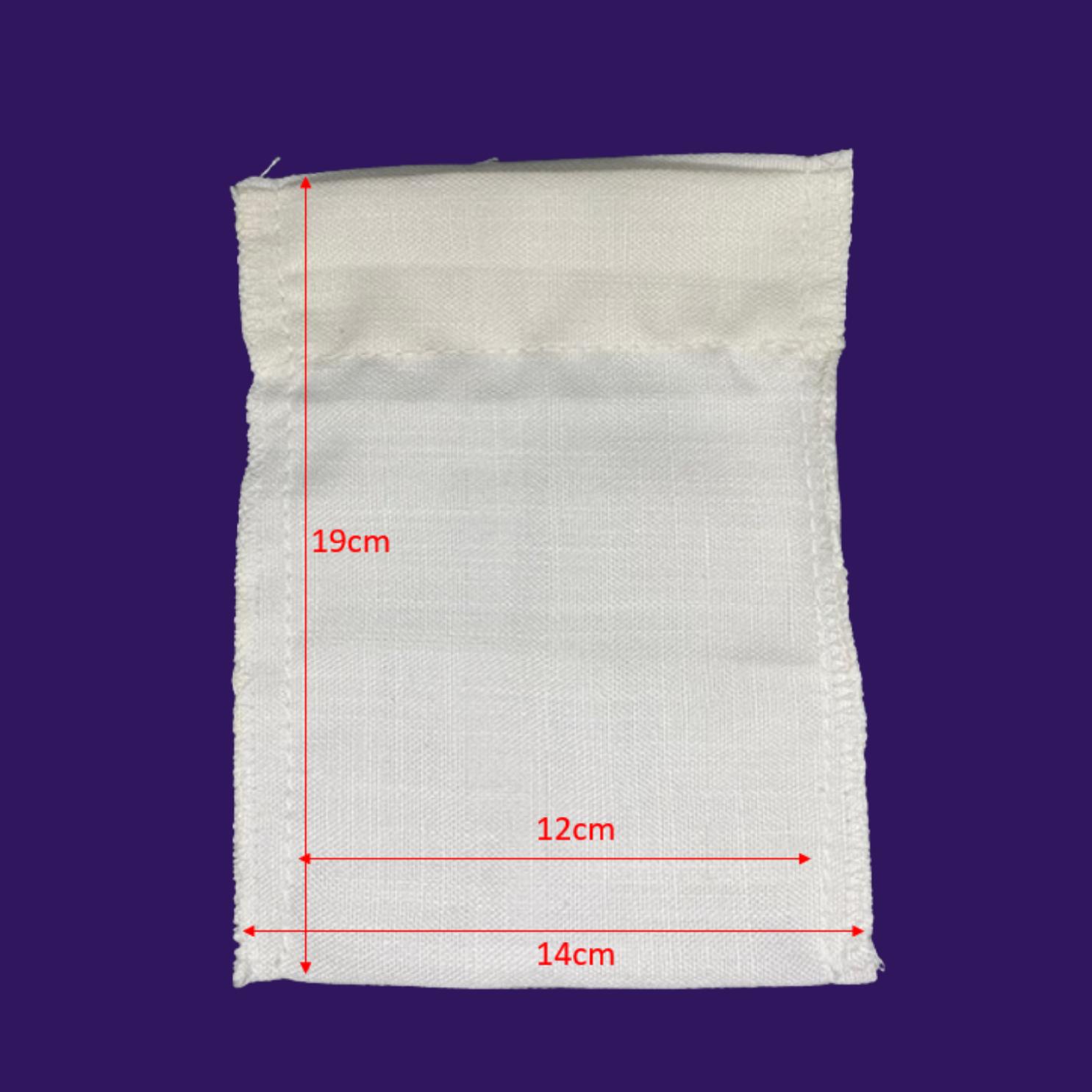 Iron-on/ No-sew Pocket. Keep Belongings Safe. Stick On. Big Enough for ...