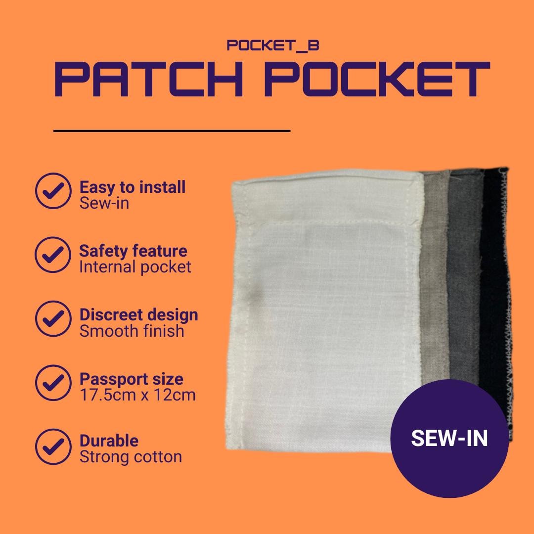 Sew in Pocket. Stitched Internal Jacket Pocket to Keep Your Belongings ...