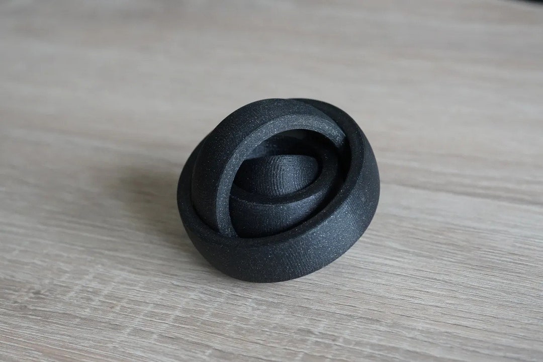 3d Printed Rotating Rings Gyroscopic Fidget Infinite - Etsy