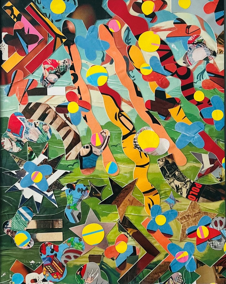 Abstract Collage - Etsy