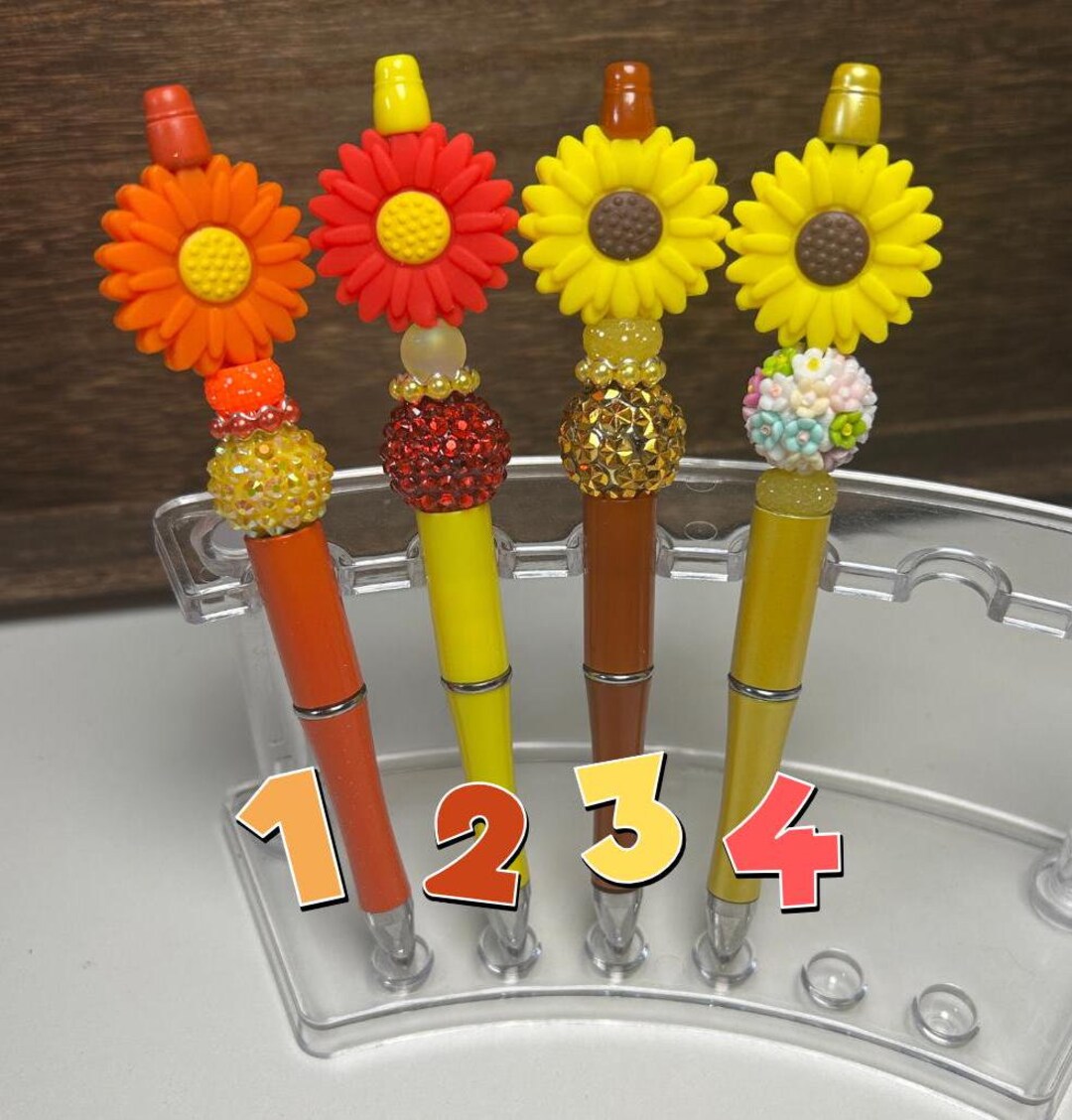 Small DAISY Flower Theme Pens! Add a Pop of Color & Nature to Your ...