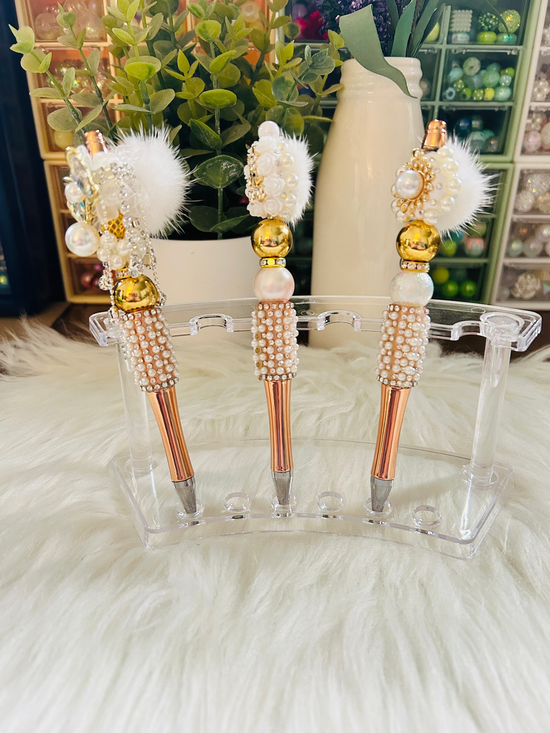 Fuzzy Fancy Pens, Unique Gift, Journaling - Etsy