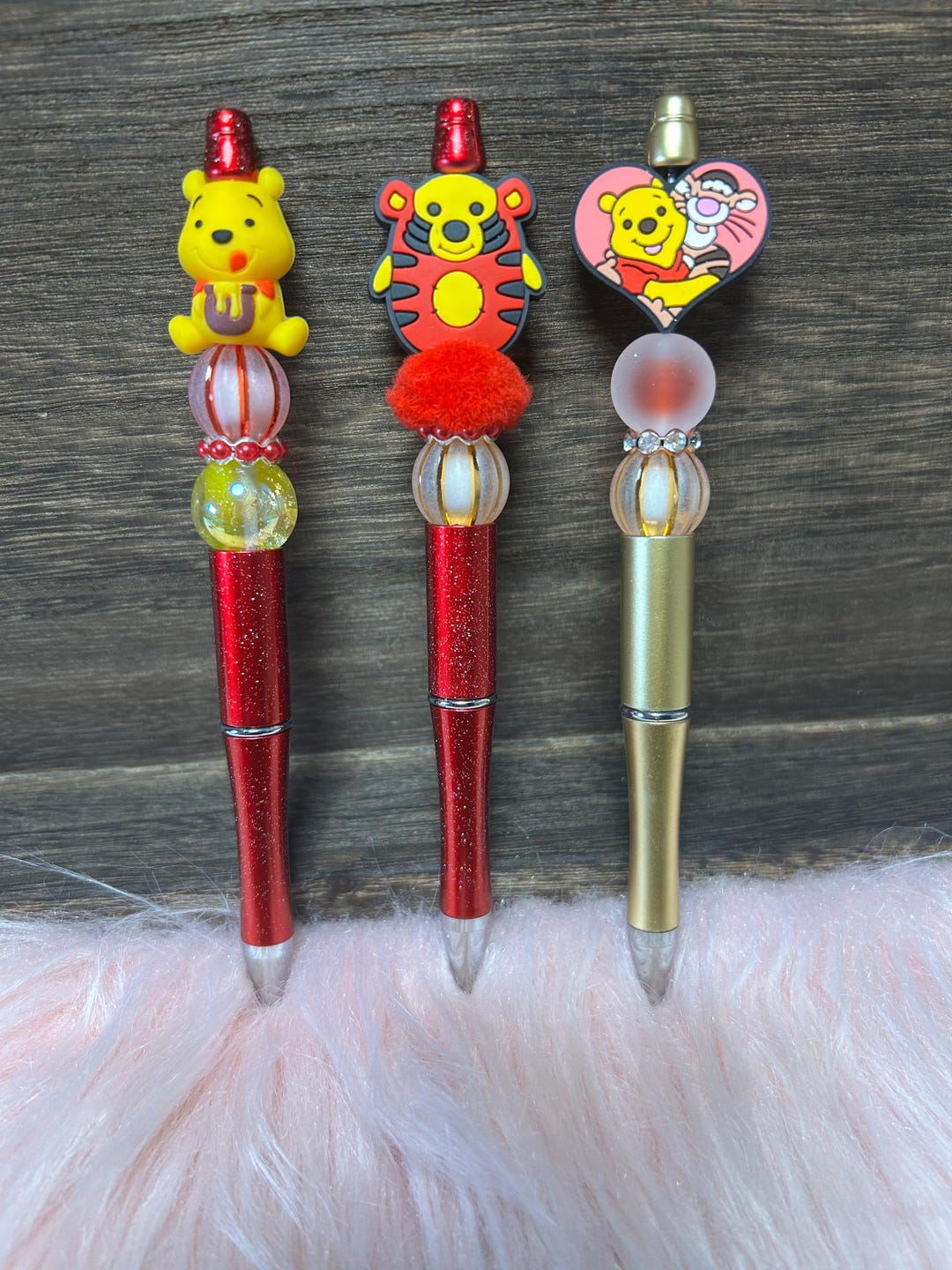WINNIE the POOH Themed Ballpoint Pens W/ Free Ink Refill! Disney Pen ...