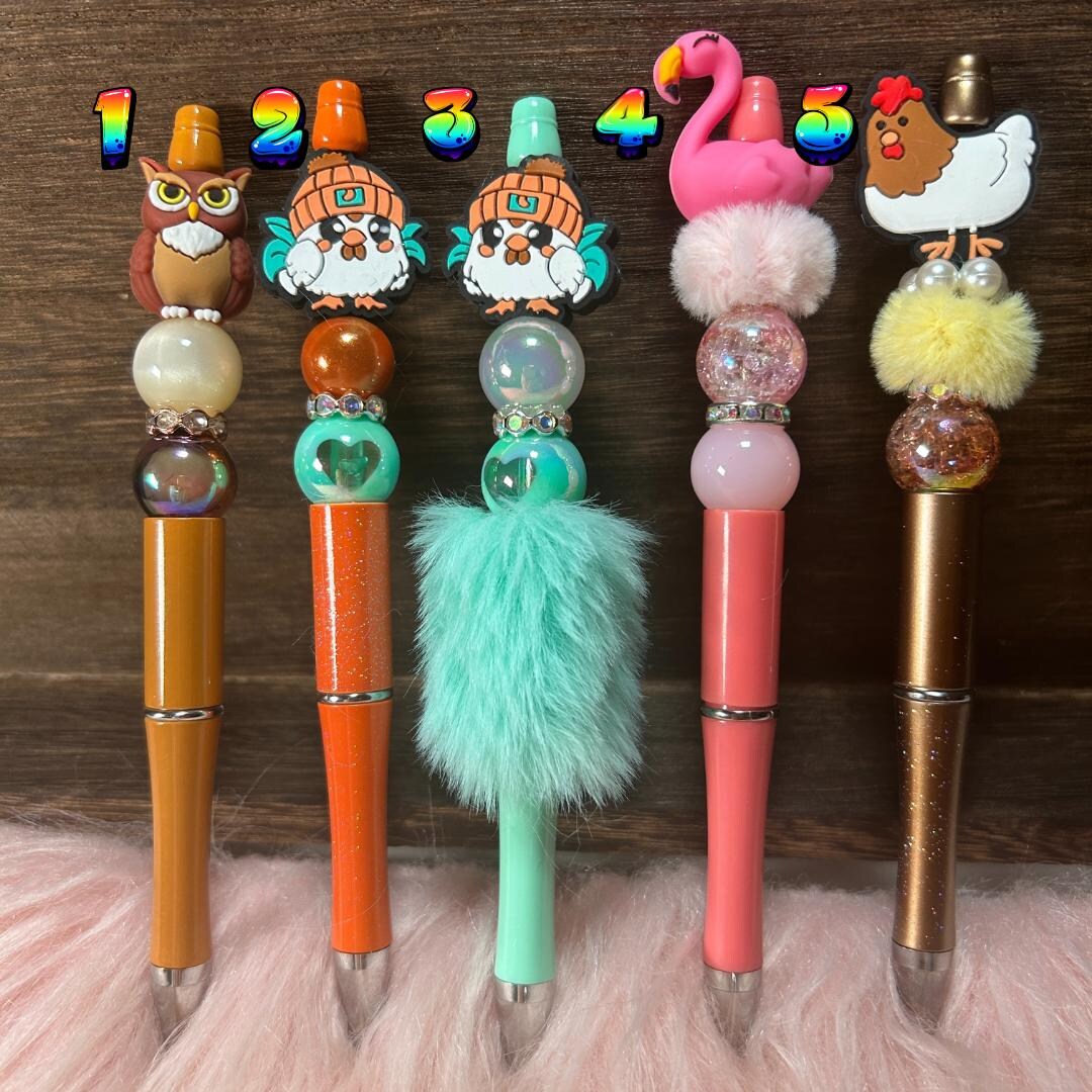 Cute & Fun BIRD Themed Ballpoint Pens – Adorable Desk Companion, School ...