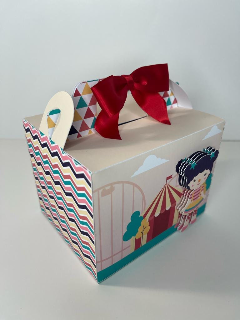 Circus Gable Box, Circus Birthday Party Decorations, Personalized ...