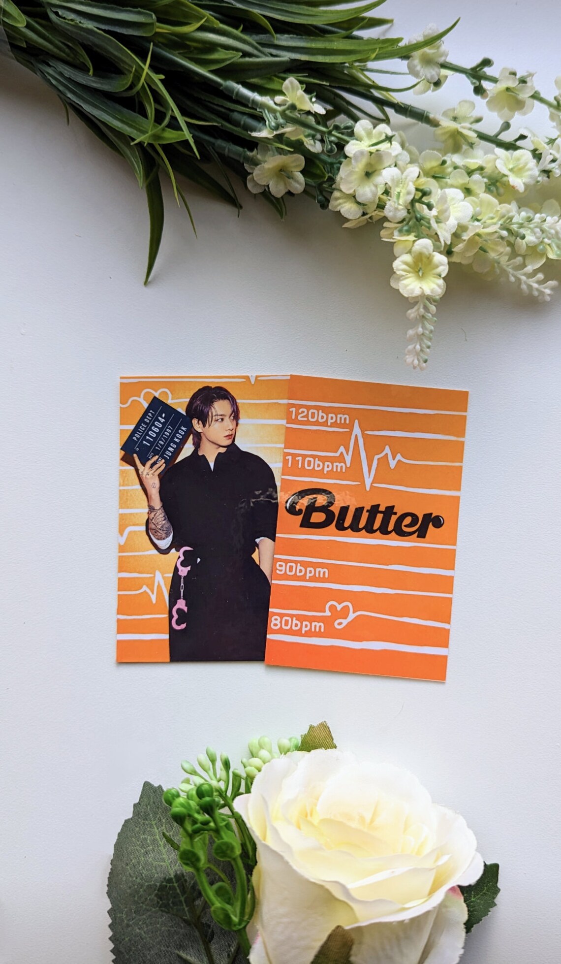 BTS Butter Mugshot Concept Photocards LOMO Fanmade Pcs - Etsy