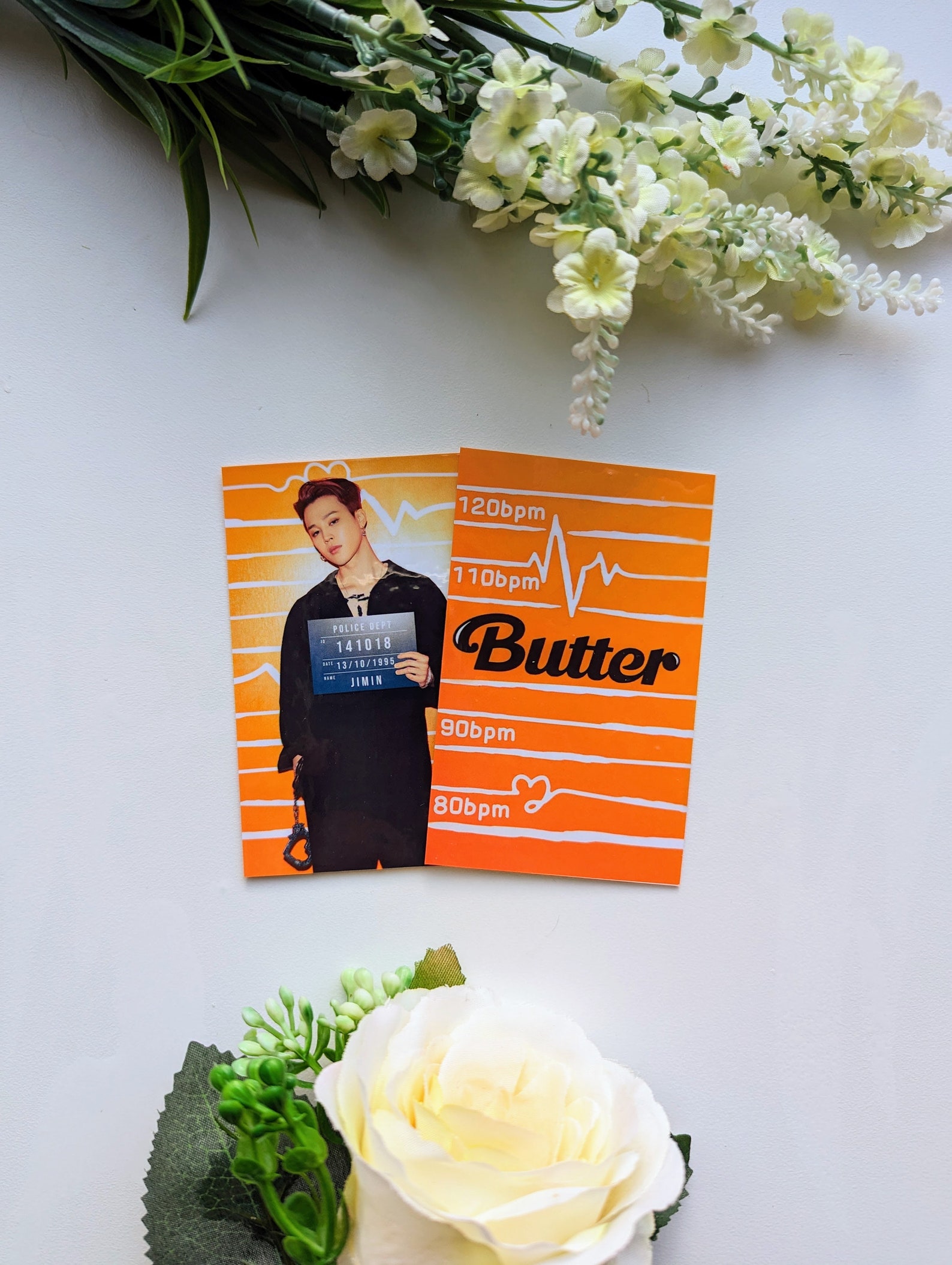 BTS Butter Mugshot Concept Photocards LOMO Fanmade Pcs - Etsy