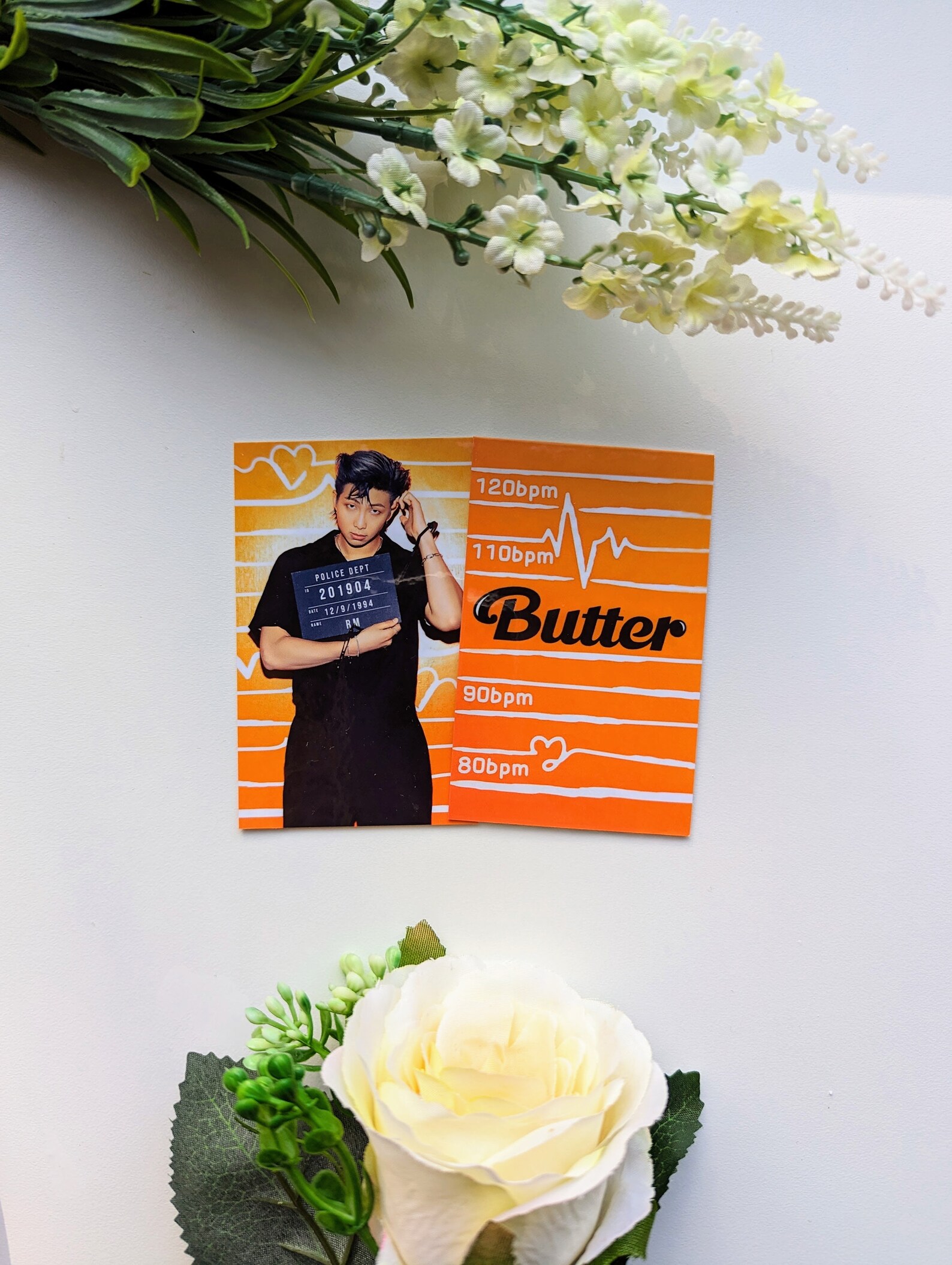 BTS Butter Mugshot Concept Photocards LOMO Fanmade Pcs - Etsy