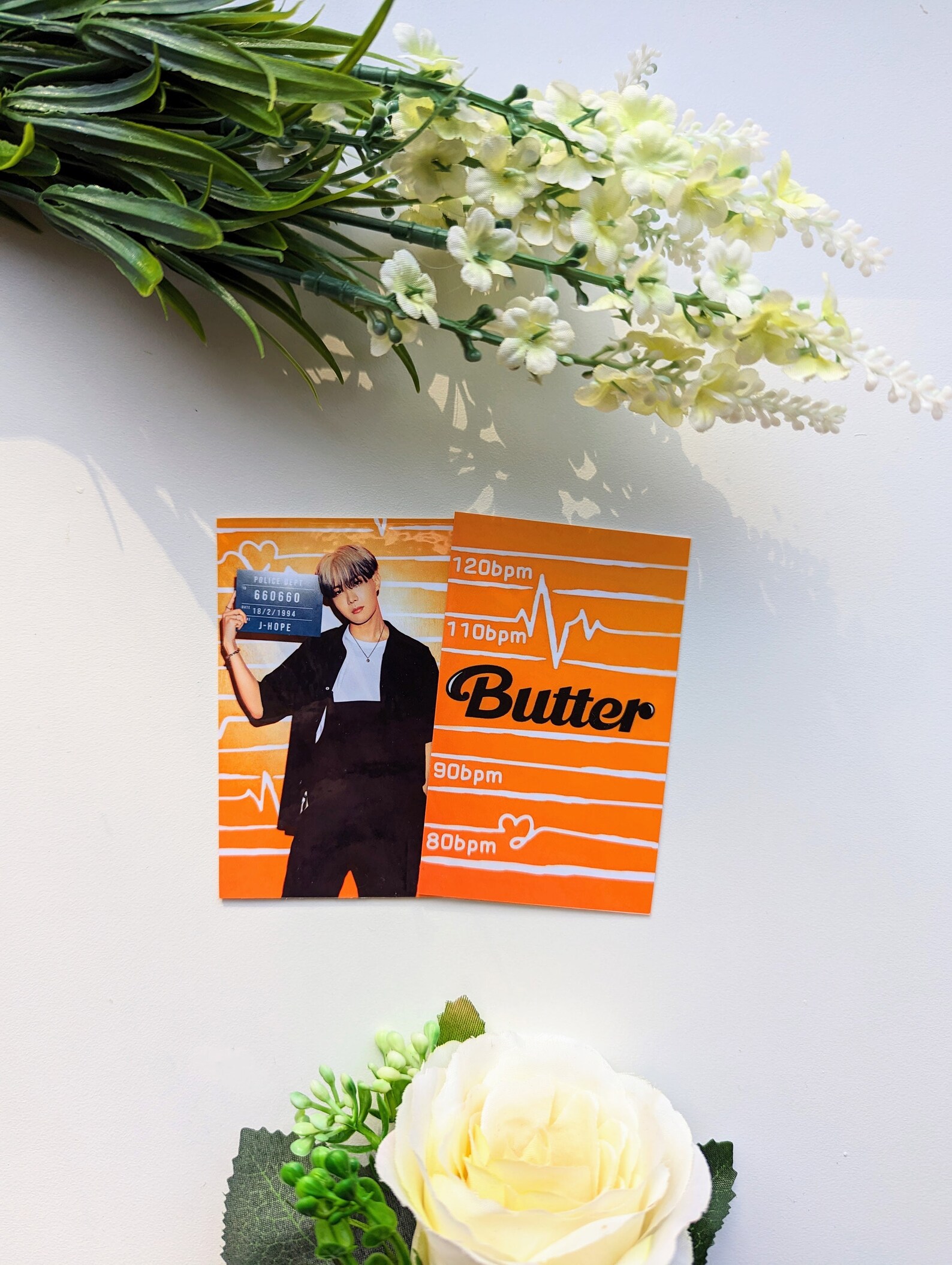 BTS Butter Mugshot Concept Photocards LOMO Fanmade Pcs - Etsy