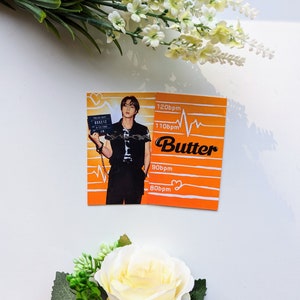 BTS Butter Mugshot Concept Photocards LOMO Fanmade Pcs - Etsy