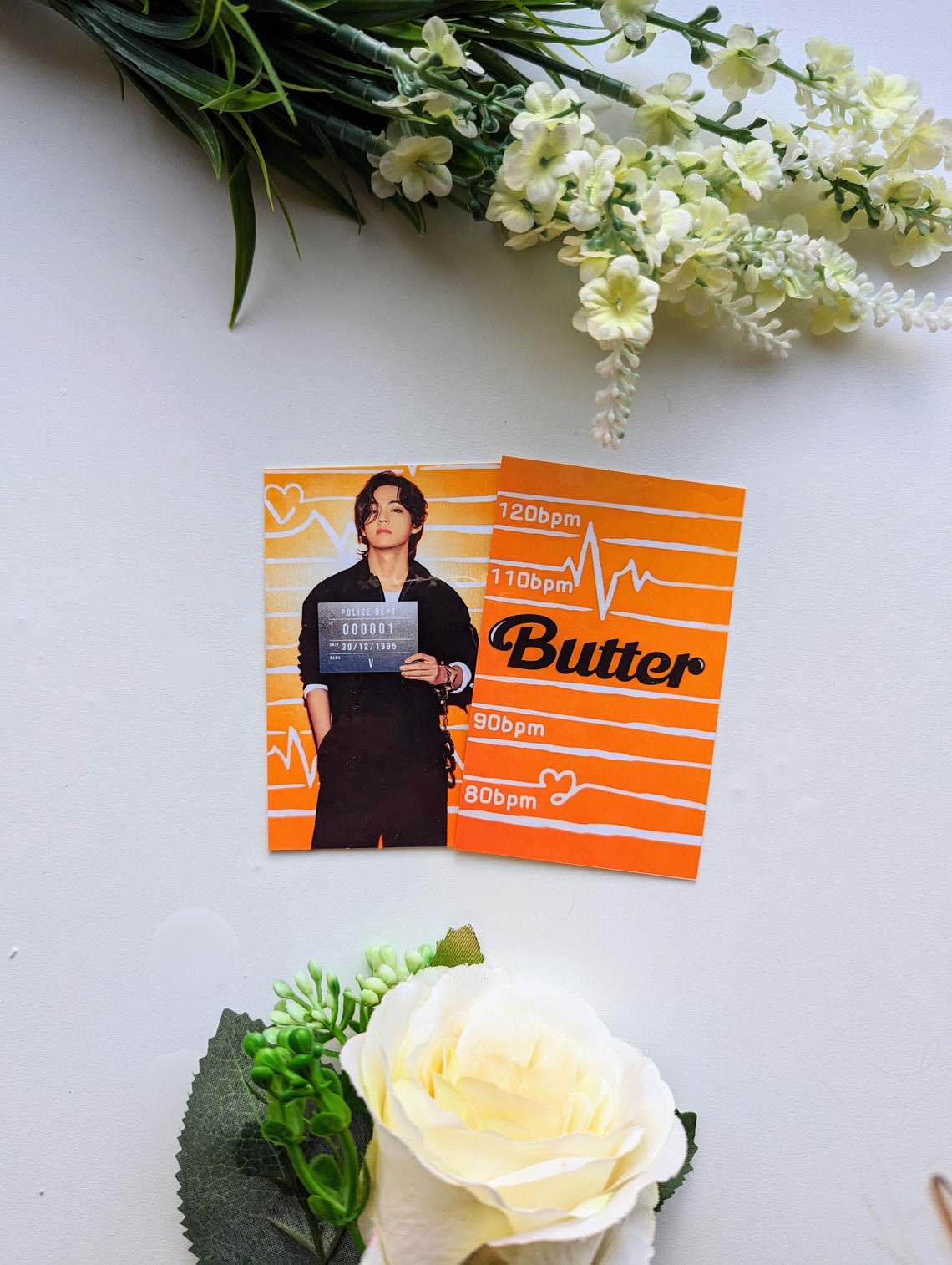 BTS Butter Mugshot Concept Photocards LOMO Fanmade Pcs - Etsy