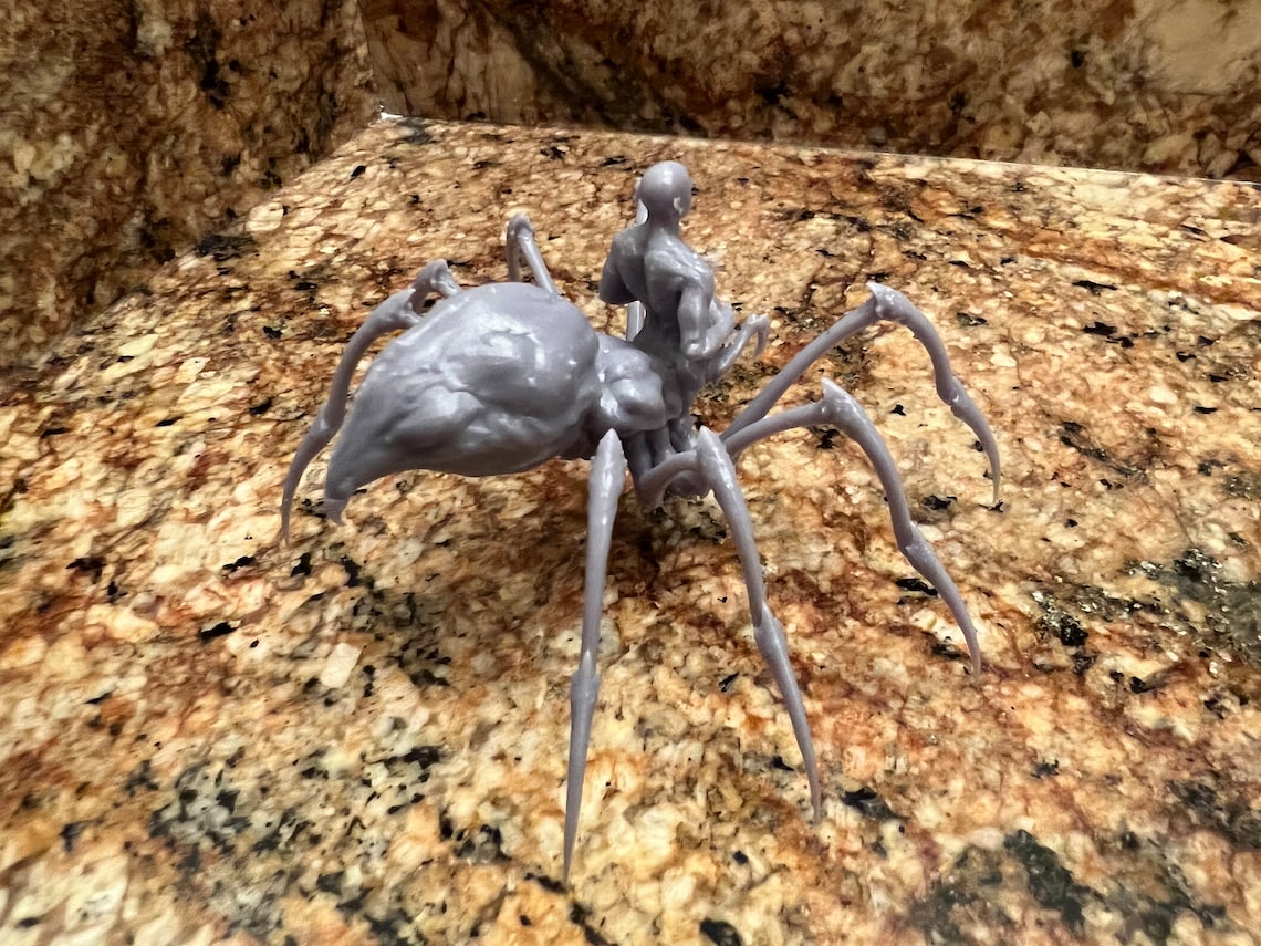 D&D Drider 8k Resin Miniature - Etsy