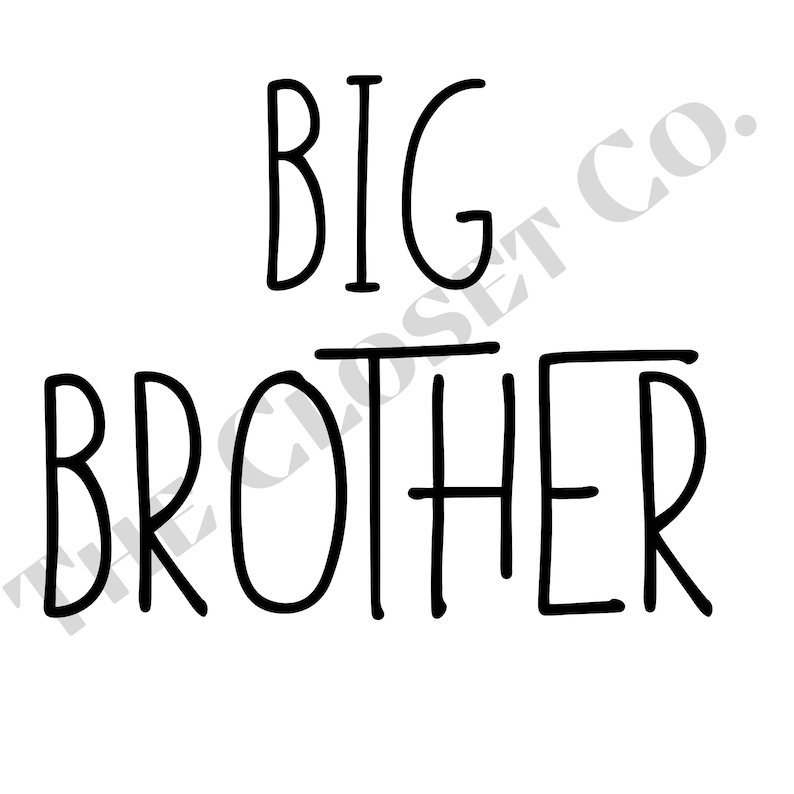 Big Brother Png - Etsy