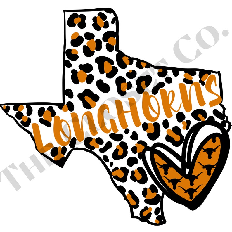 Texas Longhorns Png Svg (NOT CRICUT SUPPORTED) - Etsy