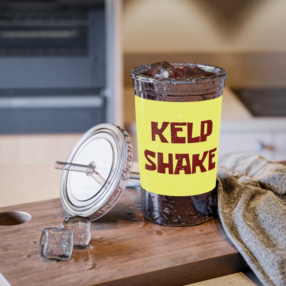 Spongebob Kelp Shake Acrylic Cup - Etsy