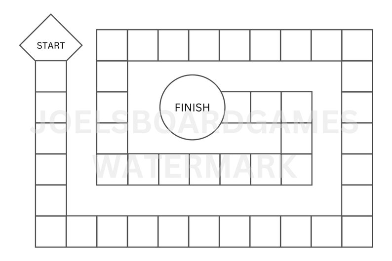 Customizable Digital Game Board - Create Your Own Adventure! - Etsy