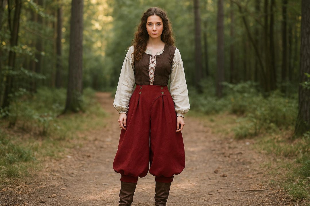 Pantalon médiéval GN pirate, pantalon Renaissance Viking Ren Faire ...