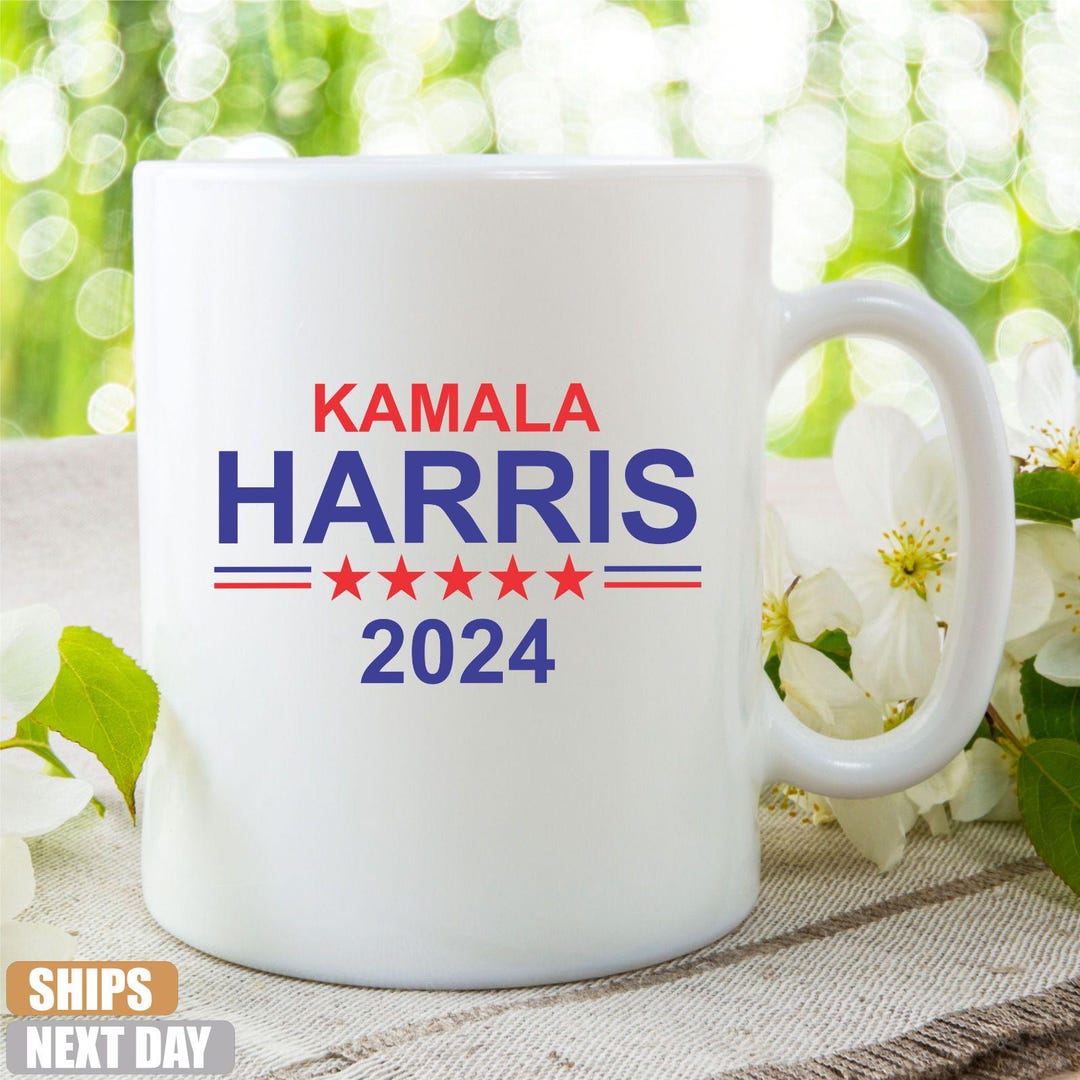 President Kamala Harris Mug, 2024 Elections Coffee Mugs, 11oz Ceramic ...