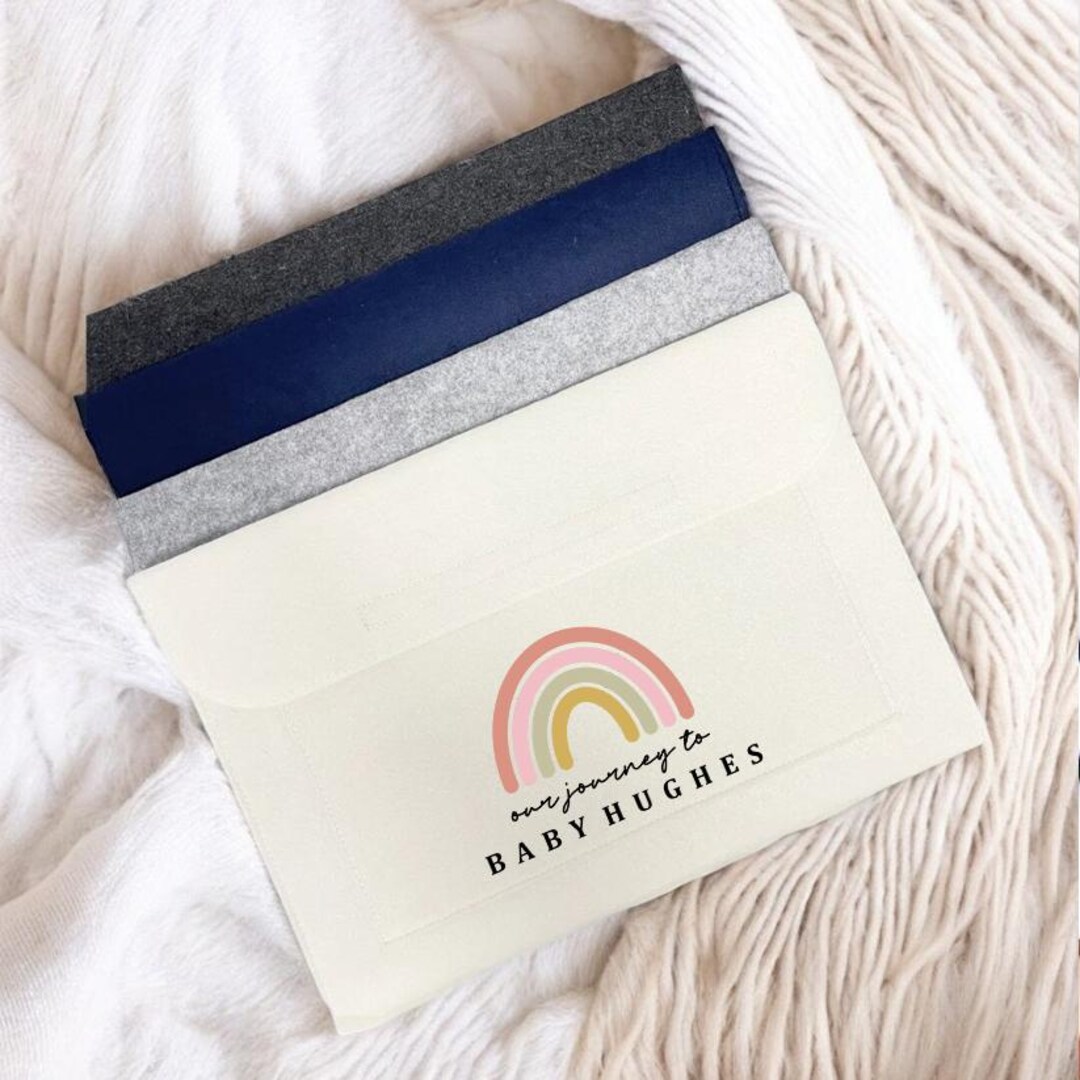Our Journey to Baby Document Folder, Personalised IVF Doument Organizer ...