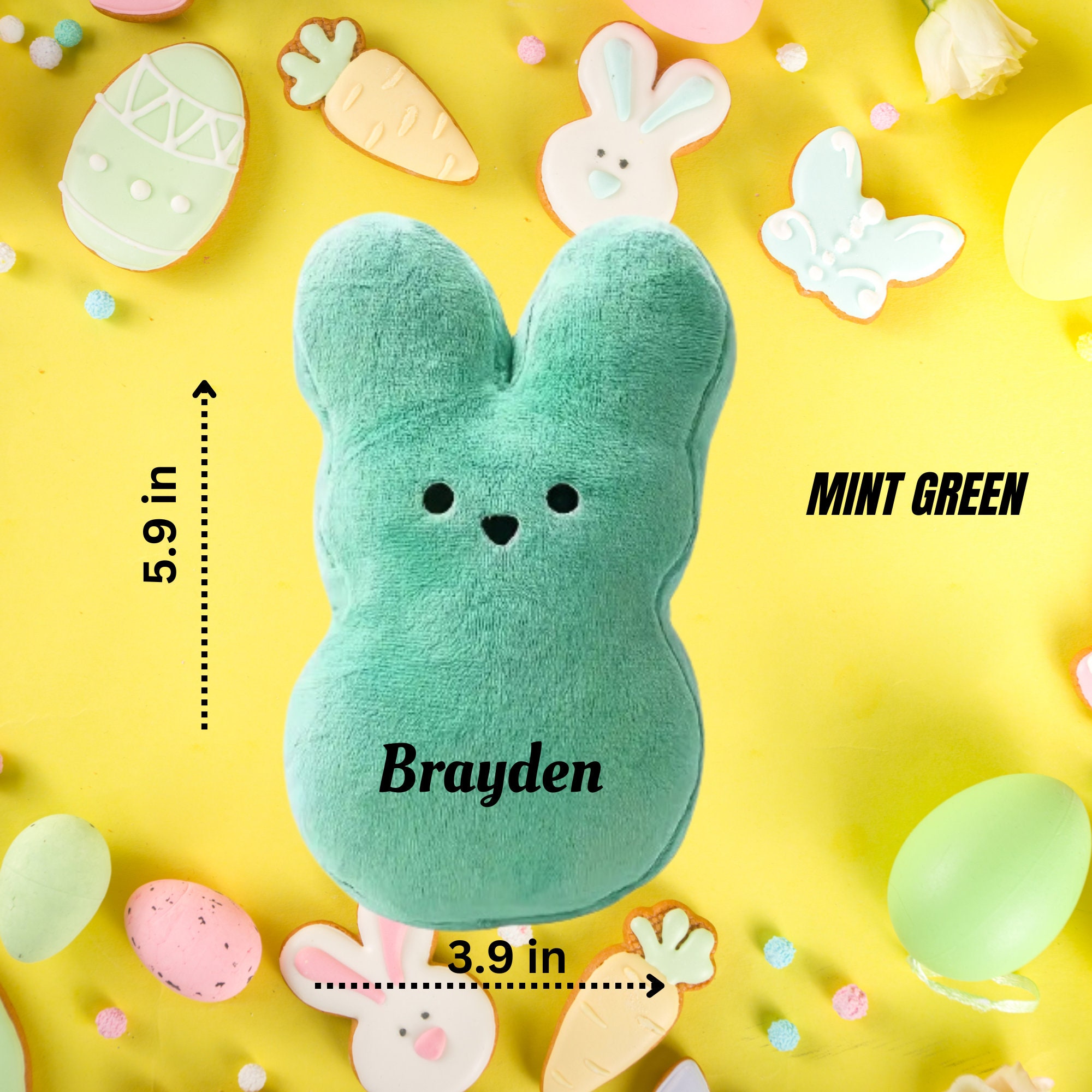 Personalized Bunny Inspired Peeps Plush - Etsy