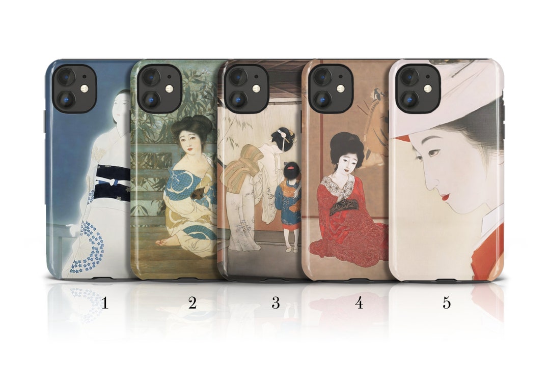 Phone Case Kitano Tsunetomi Ukiyo E Kimono Vintage Geisha - Etsy