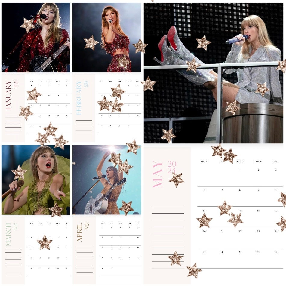 Taylor Swift 2024 Calendar - Etsy
