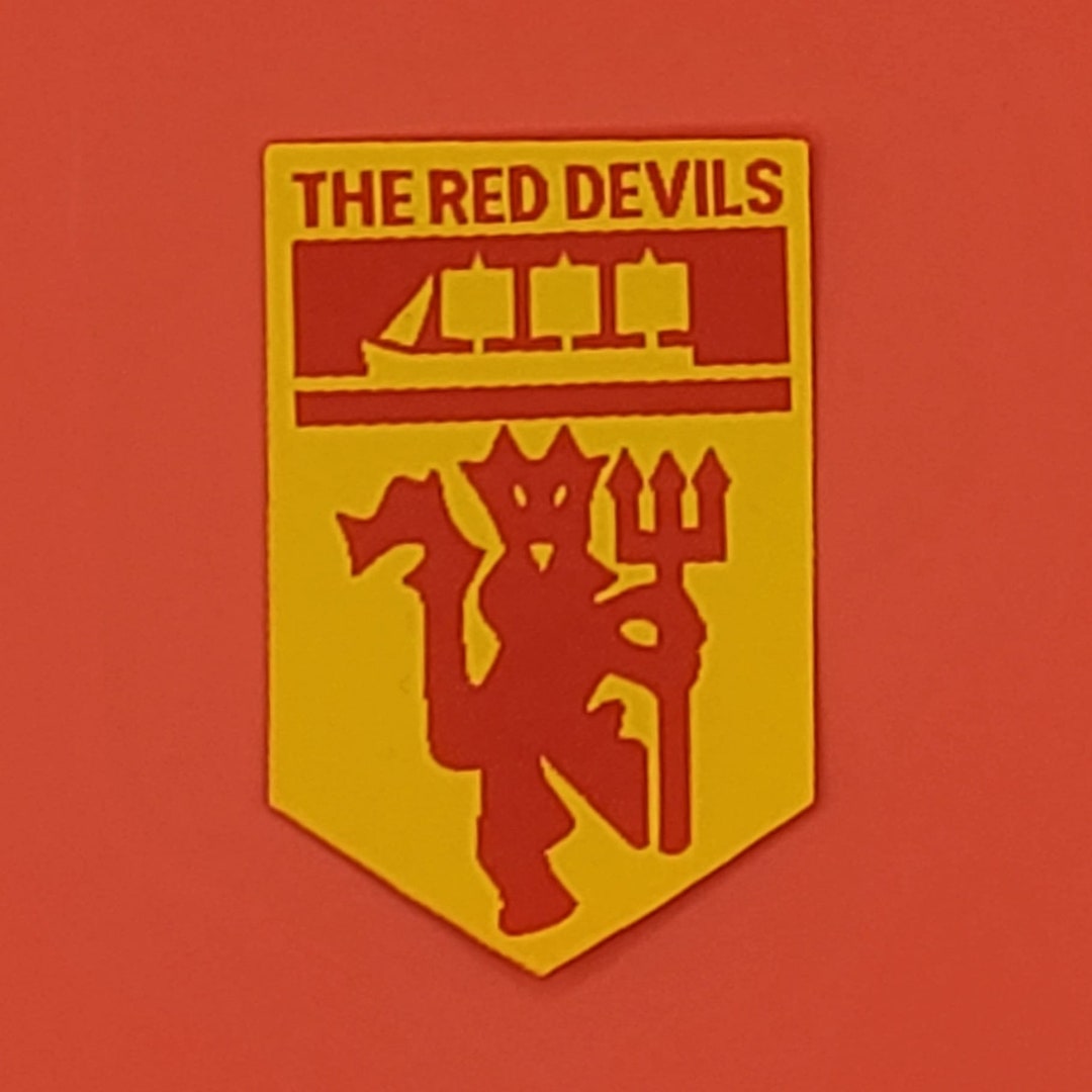 Manchester United Premier League the Red Devils Football Patch 2 - Etsy