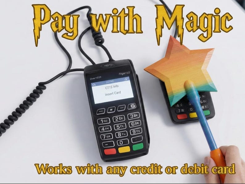 Tap-to-pay Magic Wand With Bayonet/length Adjustment – Credit & Debit ...