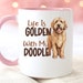 Life is Golden With My Doodle Coffee Mug - Etsy