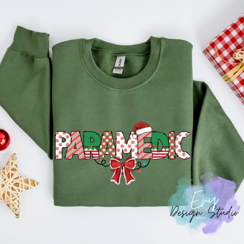 Paramedic Png, Paramedic Christmas Png, Sublimation Designs, EMT ...