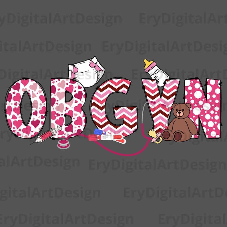 OBGYN Obstetrics and Gynecologist Png, Png Sublimation Design Download ...