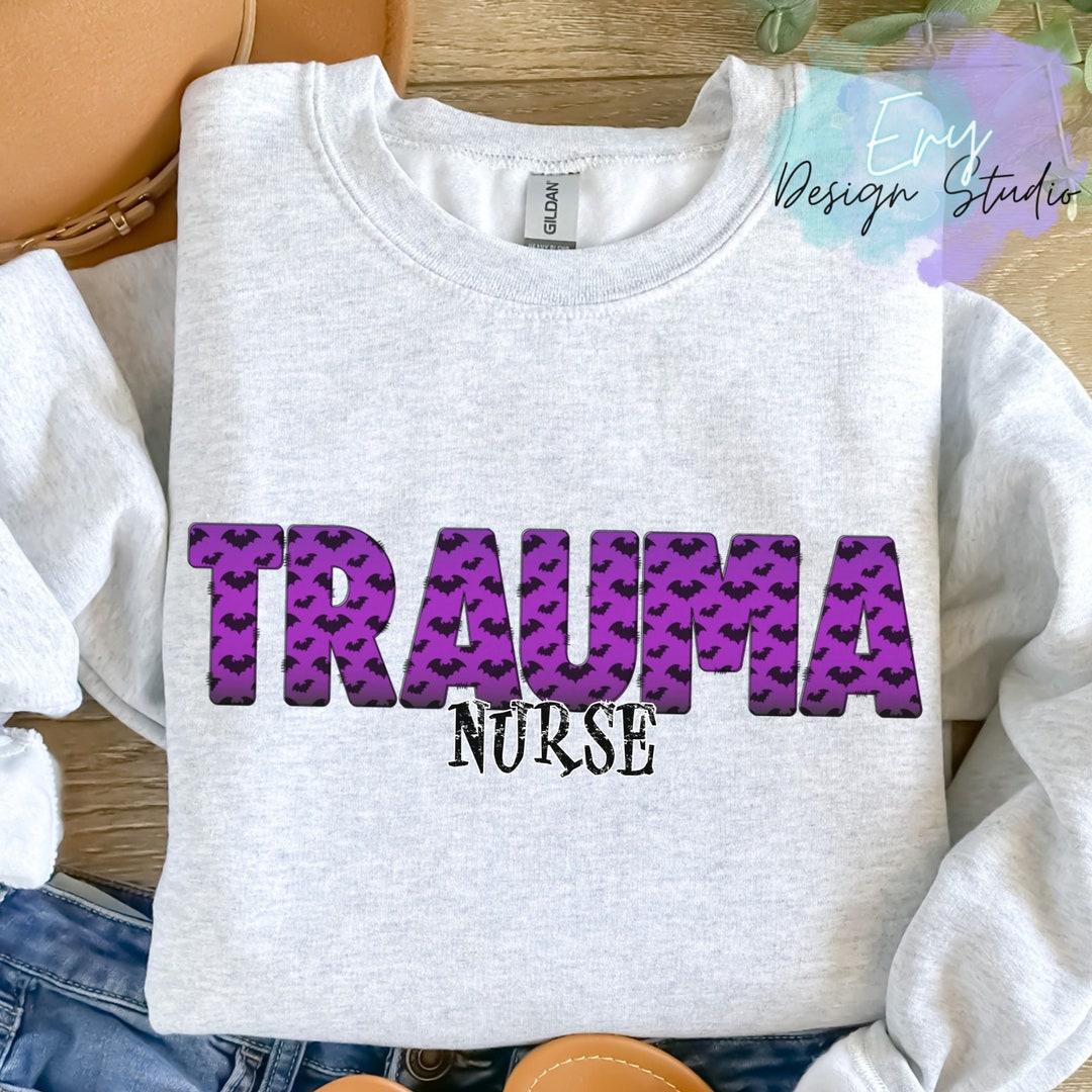 Trauma Nurse Halloween Png, Trauma Nurse Png, Traumatology, Sublimation ...