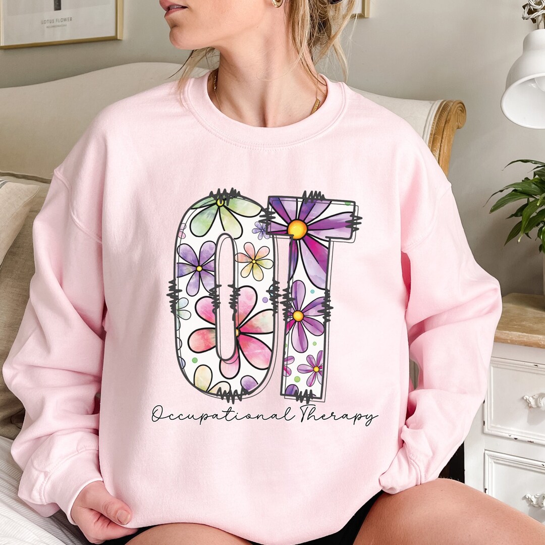OT Wildflowers Png, Sublimation Designs, Occupational Therapy Png ...