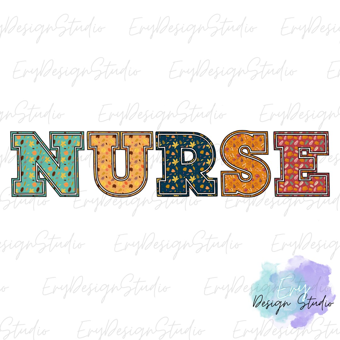 Nurse Fall Png, Nurse Png, It's the Season Png, Groovy Nurse, Retro ...