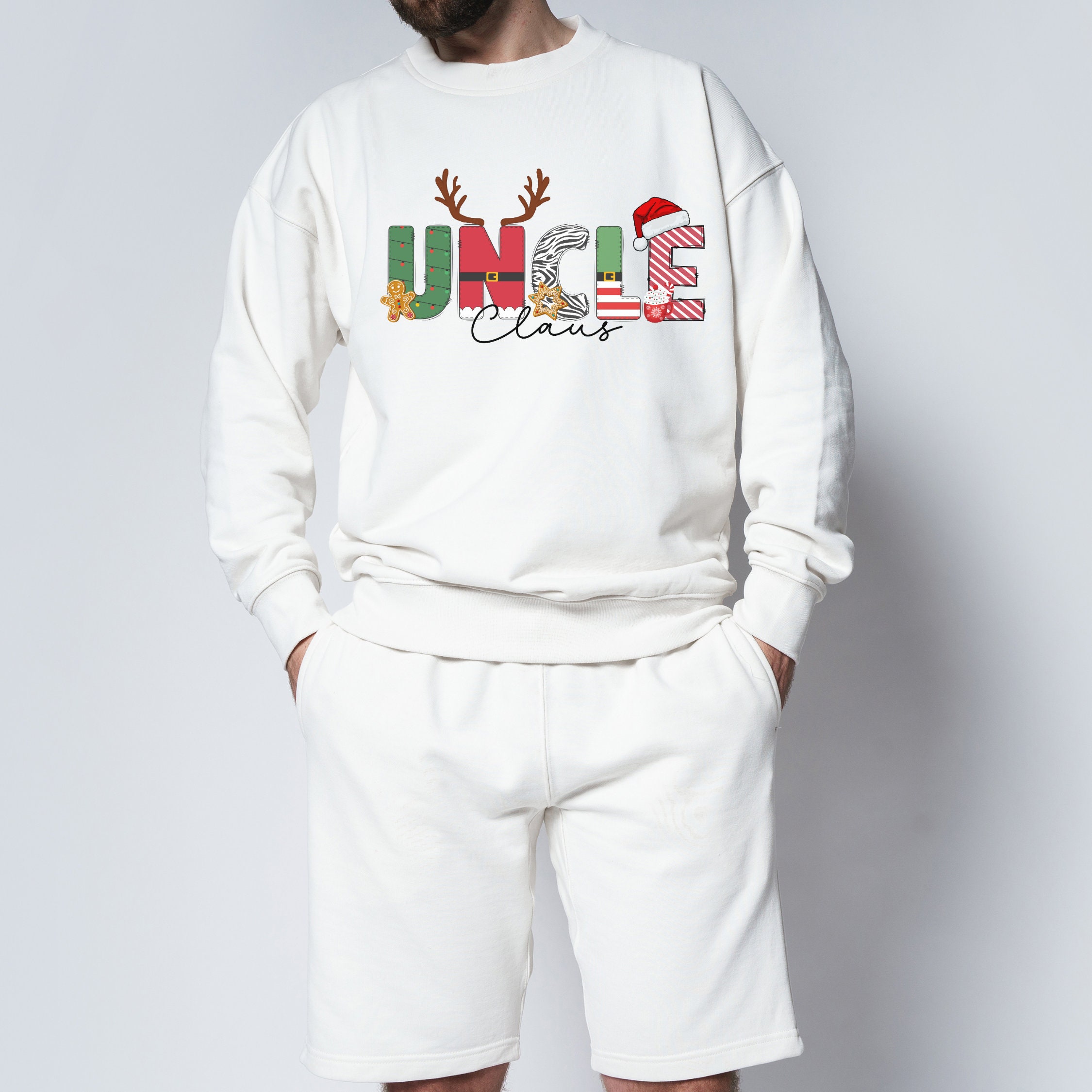 Christmas Png, Uncle Claus Png, Retro Christmas Png, Sublimation Christmas, Sublimation Design ...