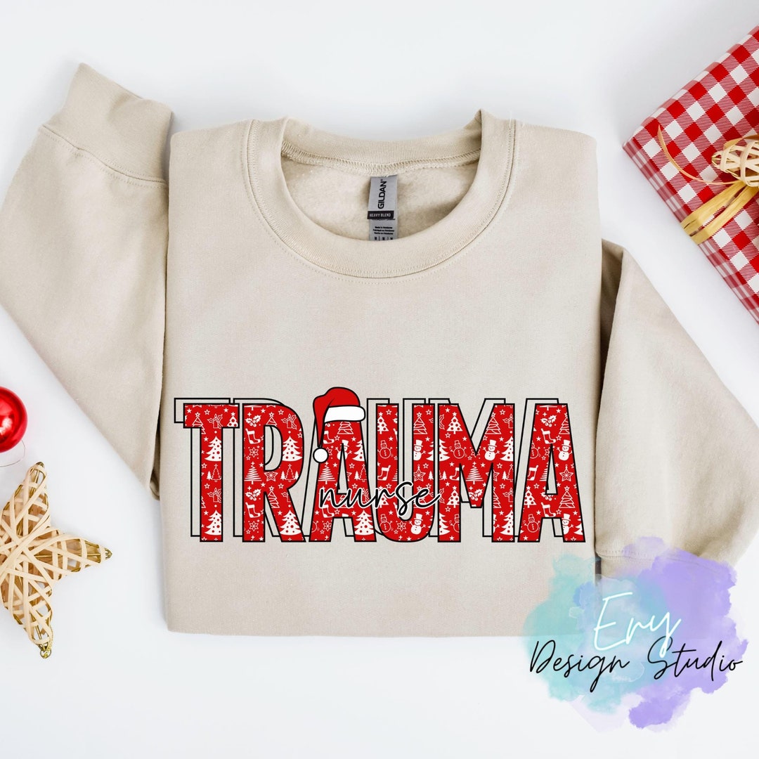 Trauma Nurse Christmas, Trauma Nurse Png, Sublimation Designs ...