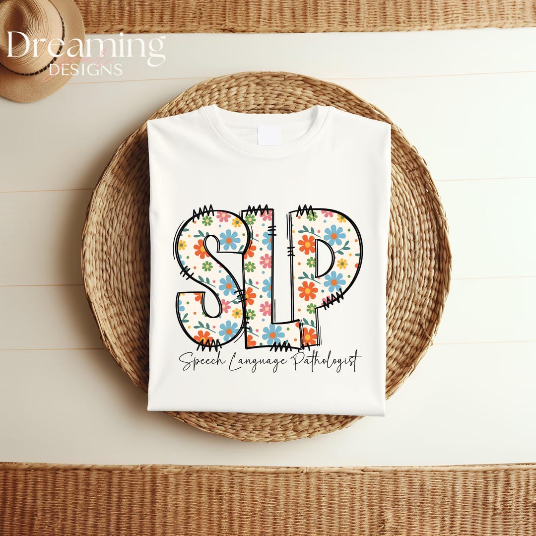 SLP Png, Slp Spring, Sublimation Designs, Speech Language Pathologist ...