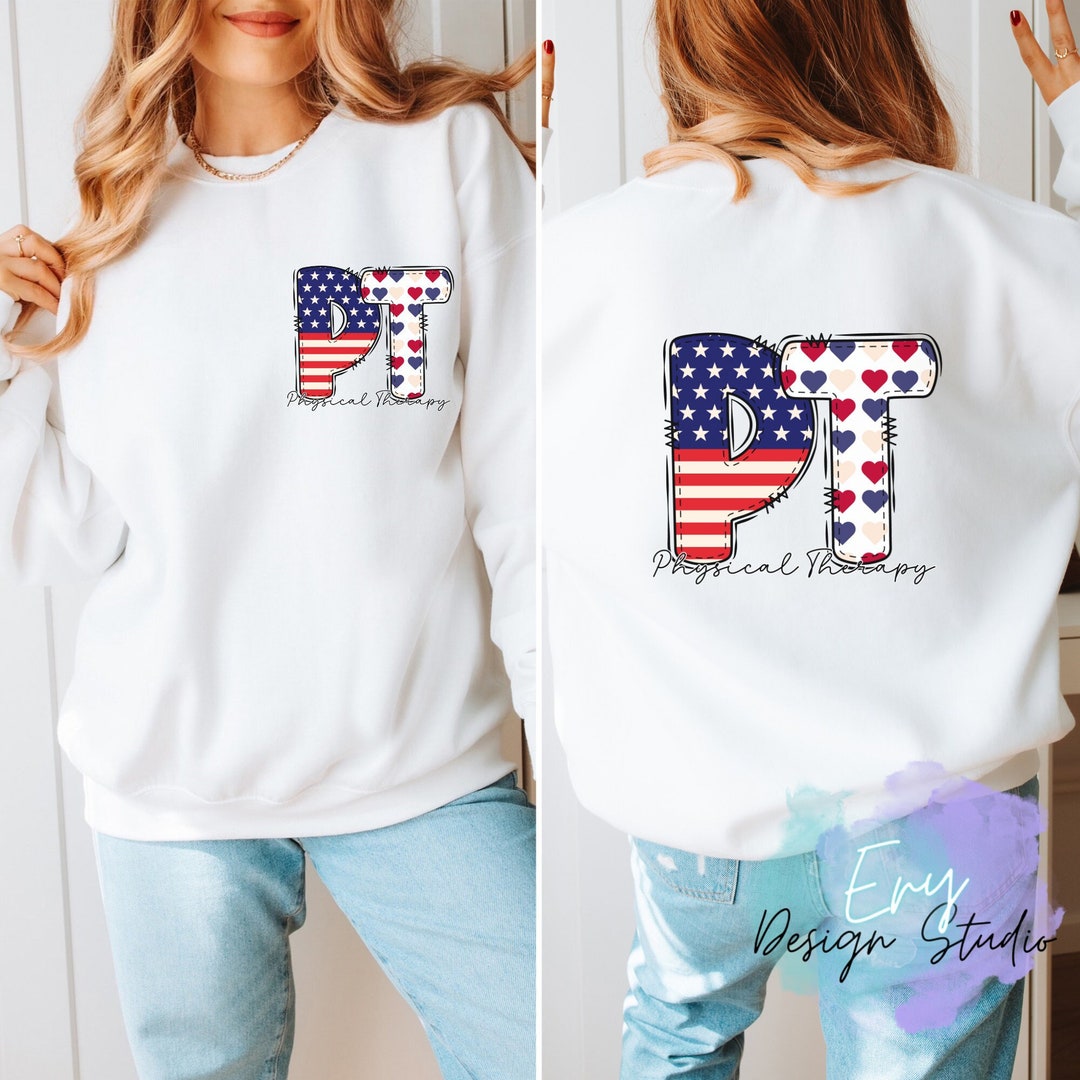 PT 4th of July Png, Sublimation Designs, Physical Therapist Png ...