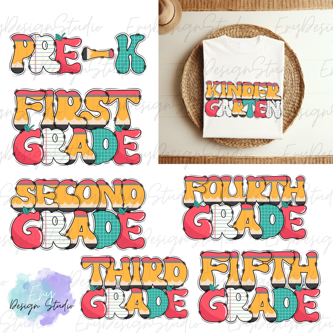 Back to School Bundle Png, School Png, Download Sublimation Designs ...