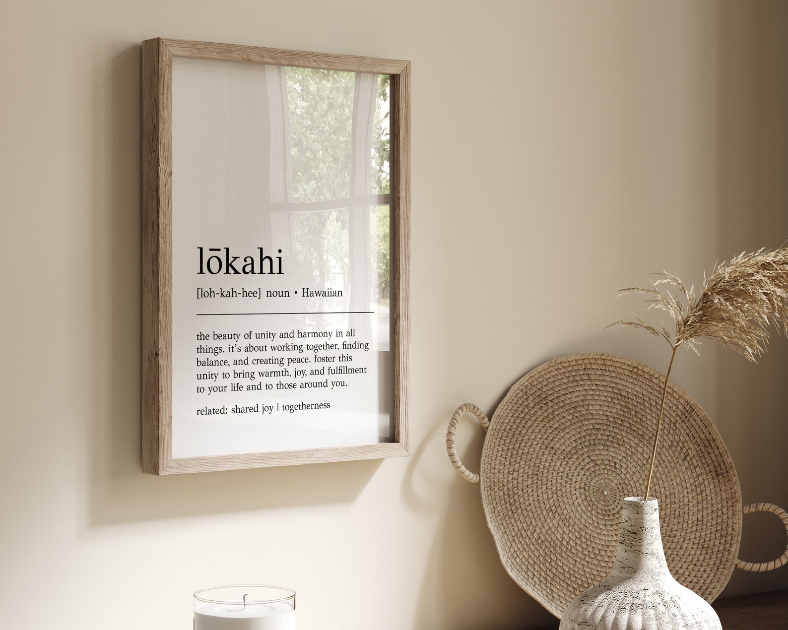 Lokahi Definition Print: Hawaiian Wall Art (digital Download) - Etsy