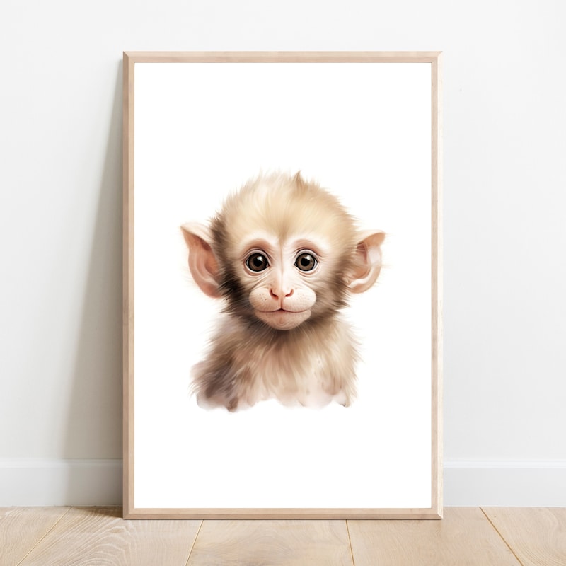 Monkey Nursery Decor - Etsy
