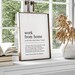 Work From Home Definition Print | Funny Office Decor | Work From Home ...