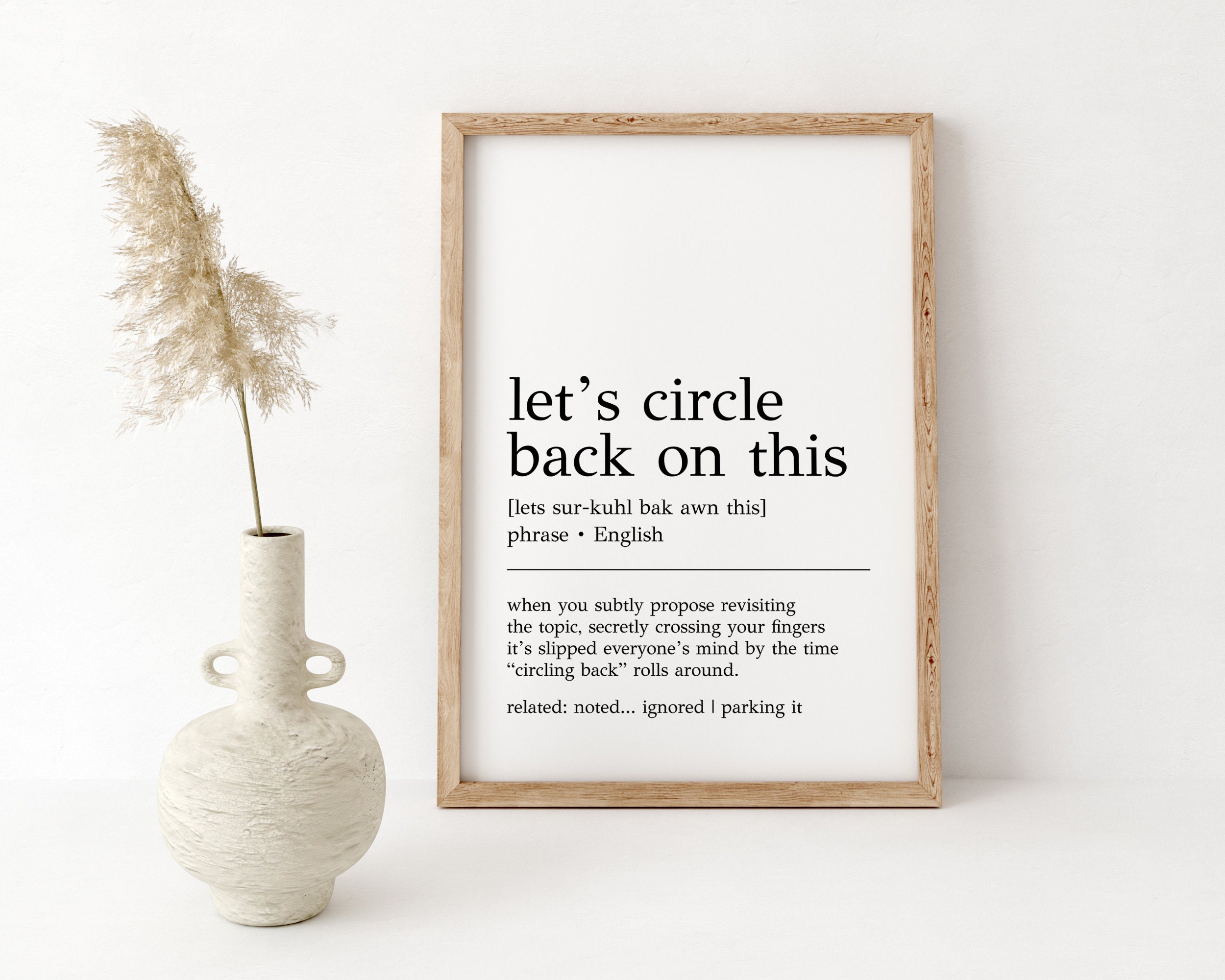 Funny Meeting Room Wall Art set of 3 Prints Office Humor Prints Quirky ...