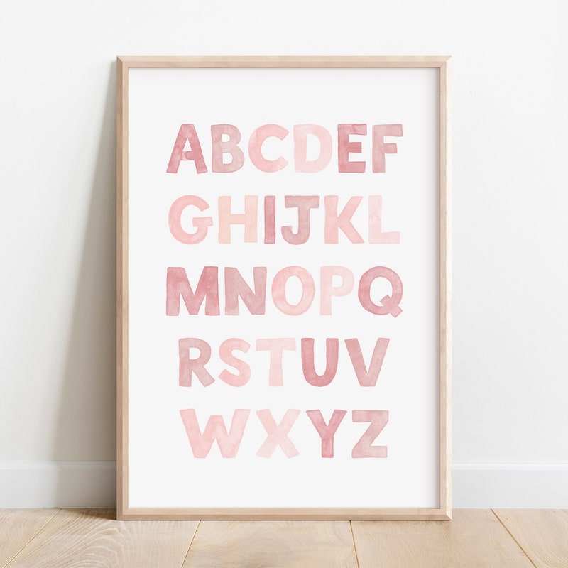 Abc Poster - Etsy