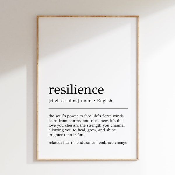 Art Wall Resilience - Etsy UK